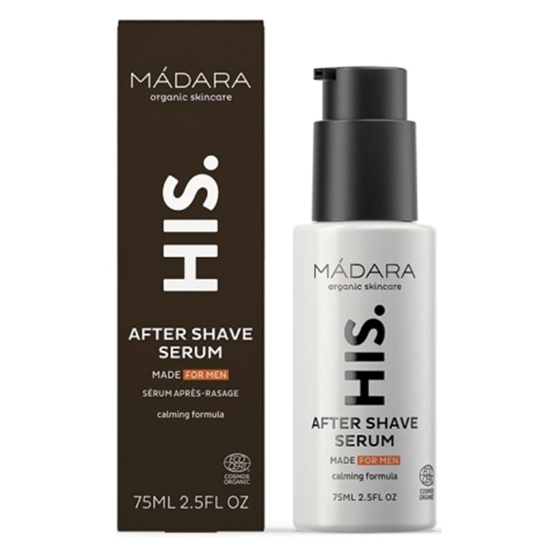 Сыворотка для ухода за кожей Madara His After Shave Serum успокаивающая сыворотка после бритья для мужчин 75 мл