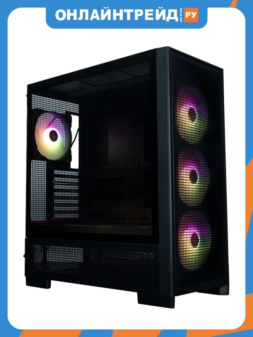 Корпус Xastra A700 7ARGB-C10-UC, черный