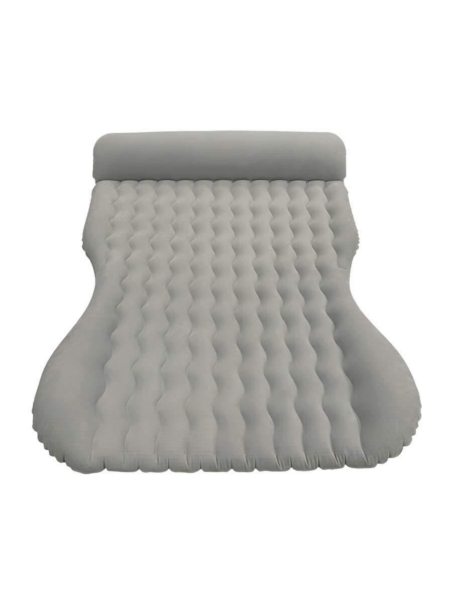 Автомобильный матрас CARCAM Inflatable Auto Airbed, Auto Air Pump, 170x133 cm. (CCMTE-1758) Gray