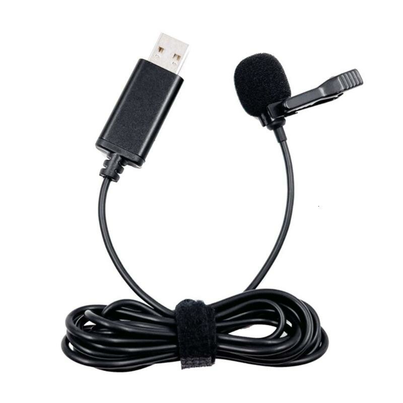 USB мини-петличка с клипсой, 3 метра