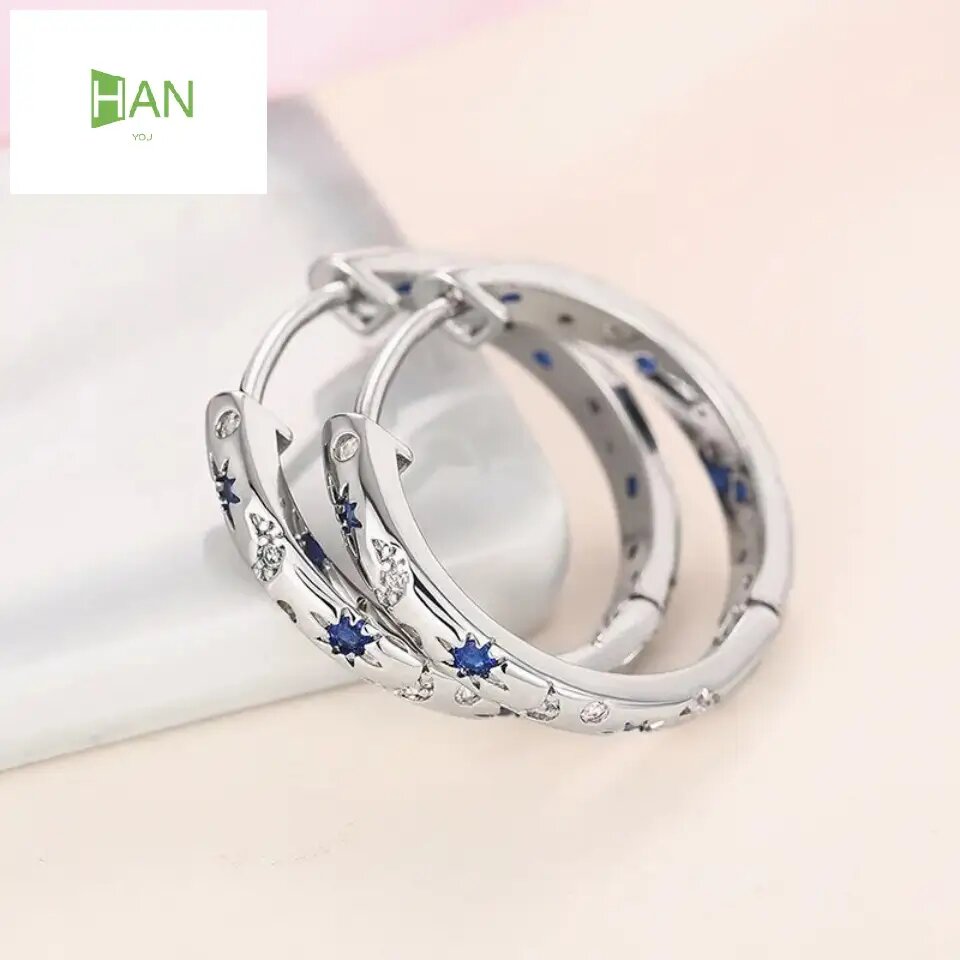 Серьги, Swarovski Zirconia, размер 8 мм — фото 1