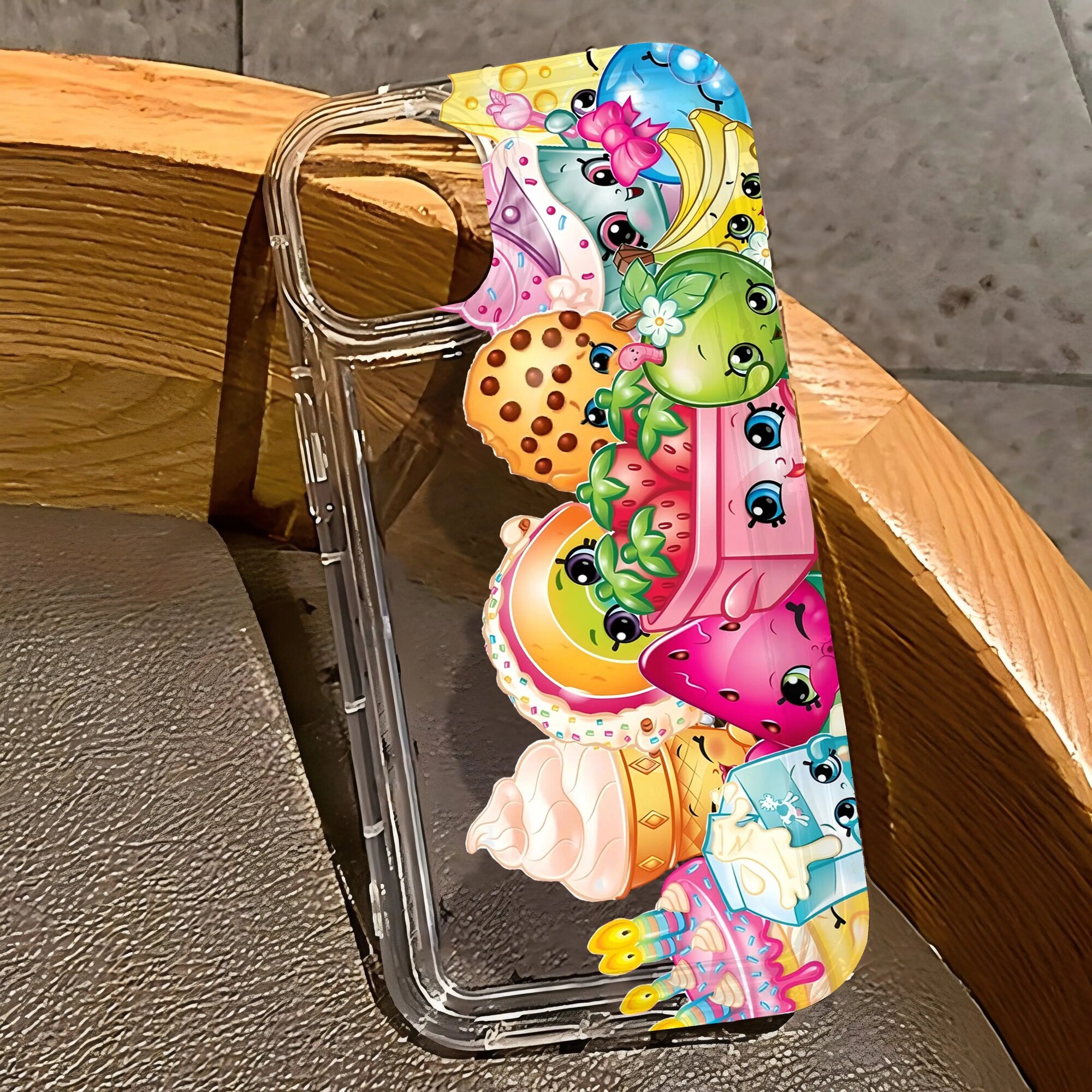 Милый чехол для телефона S-Shopkins с защитой от падений (Airbag) QN-439HKX108A8, iPhone 11 ProMax