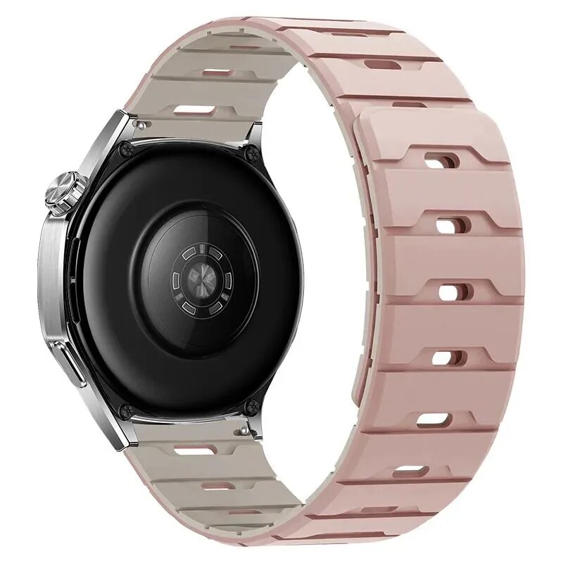18 мм 20 мм 22 мм силиконовый магнитный ремешок с магнитной петлей для Samsung Galaxy Watch 7/6/5 Active 2 Amazfit браслет HUAWEI Watch GT 5 2e 4 Band