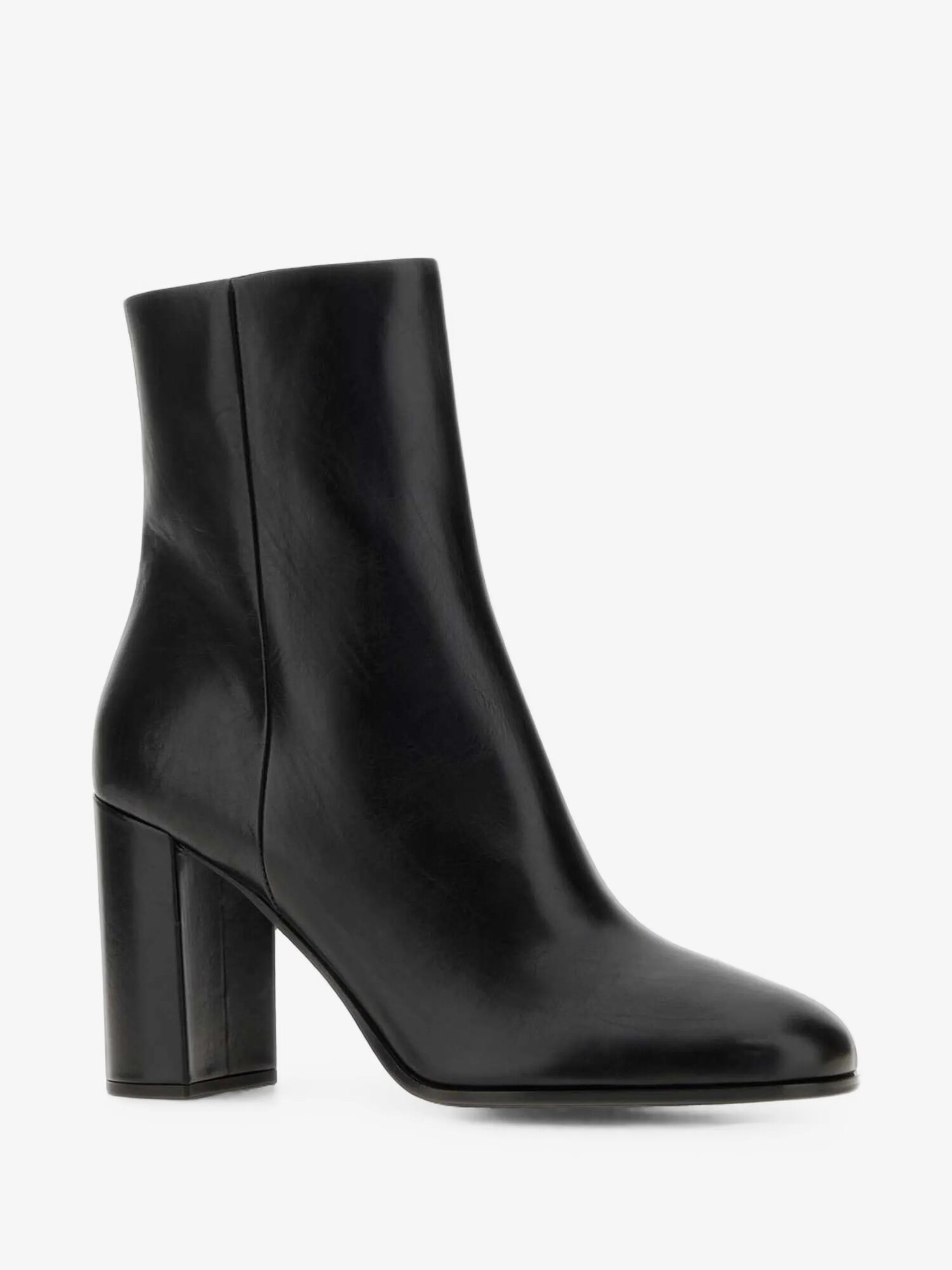 Ботинки Prada Leather booties, размер 37.5, черный — фото 1
