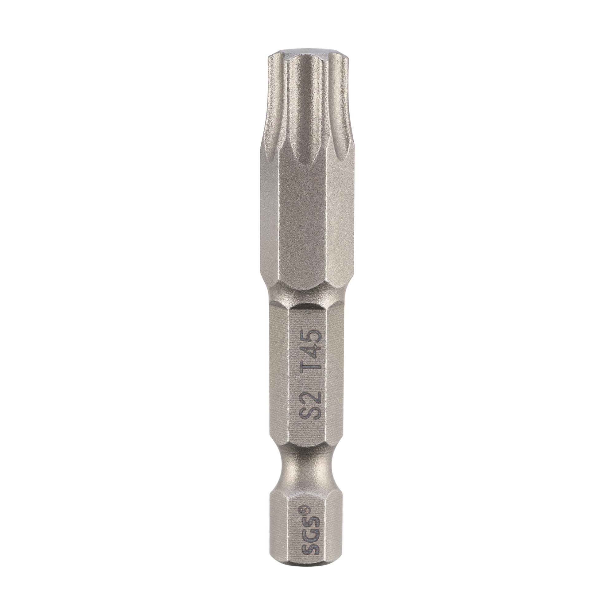 Бита SGS TORX T45х65мм S2 1шт 6365-T45