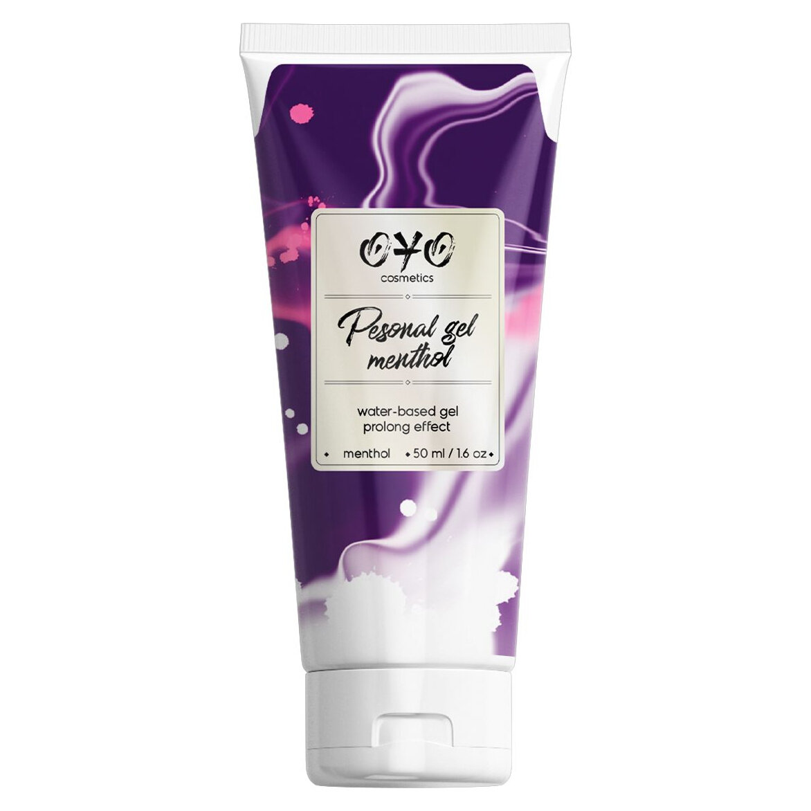 Интимная смазка на водной основе с пролонгирующим эффектом Personal Gel Menthol, 50 мл