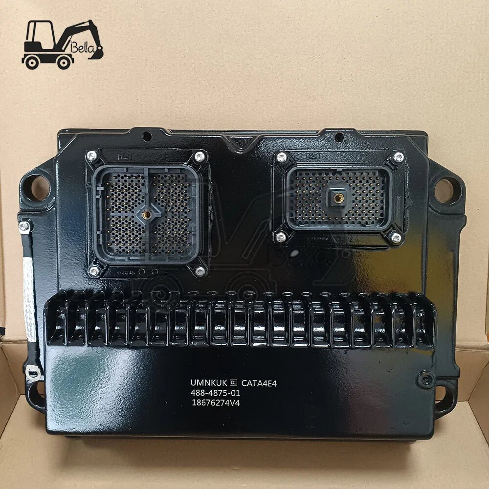 Блок управления ECM (ECU) для двигателей Caterpillar 3512B, 3516B, 3516C, C27, артикулы: 488-4875, 488-4875-01, 4884875, 11R-0536, 20R-8183.