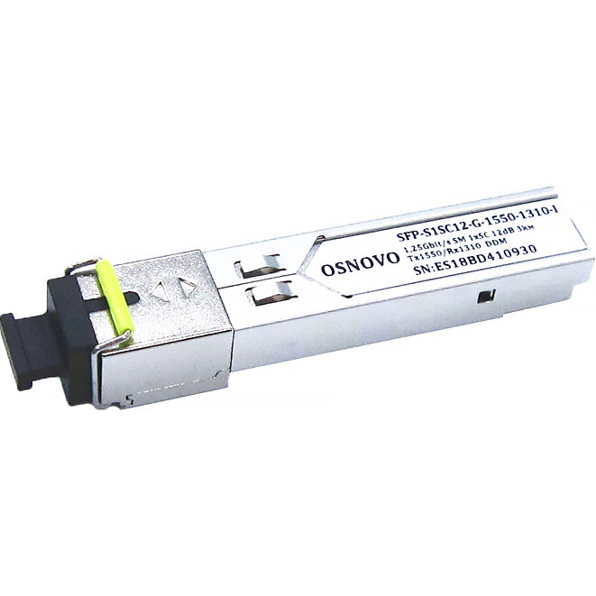 Модуль SFP-S1SC12-G-1550-1310-I