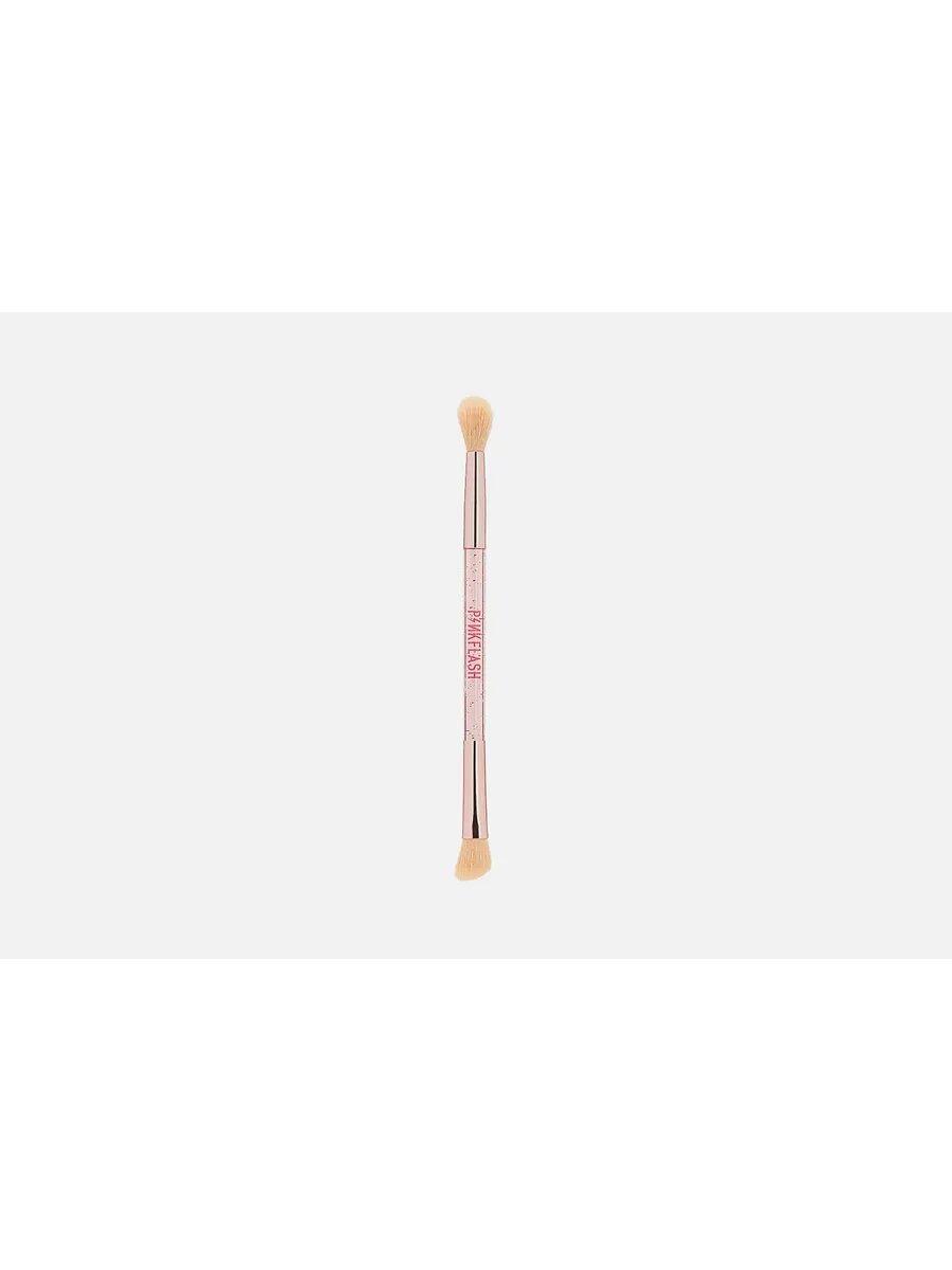 PINK FLASH Double nose shadow eyeshadow brush двухсто