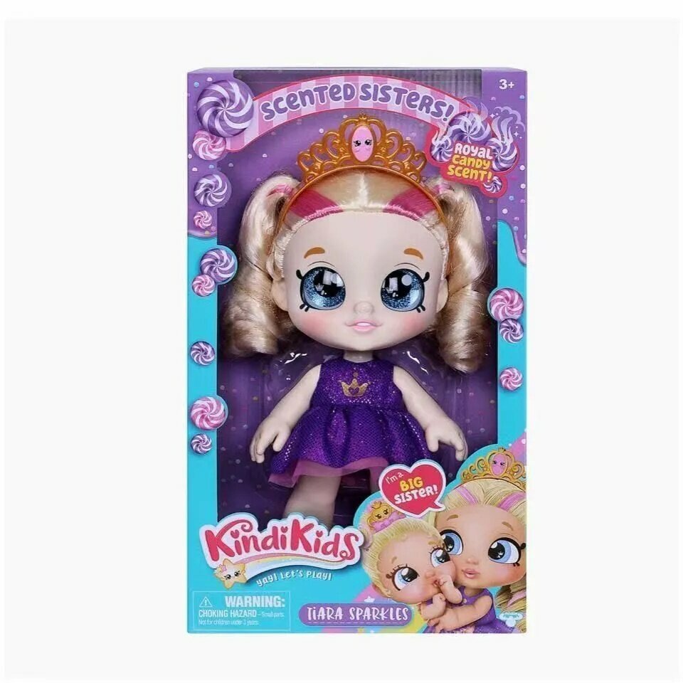 Кукла Kindi Kids сестренка Tiara Sparkles
