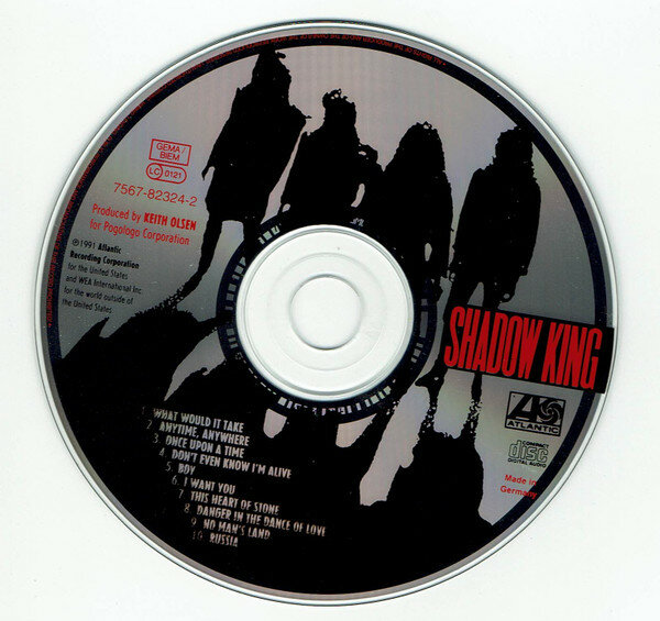 SHADOW KING - "Shadow King", 1991, 12-page, CD-Аудио — фото 1