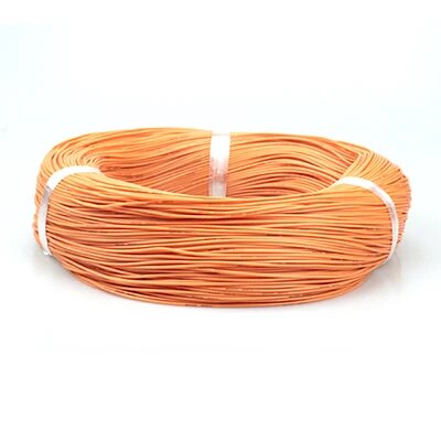 Силиконовый провод медный 20-30AWG 50 метров 28 АВГ, Orange