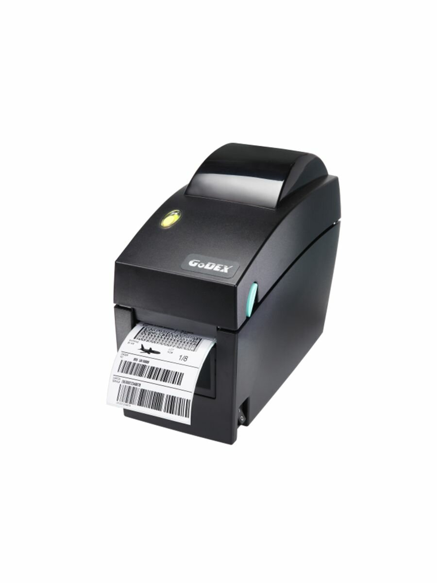 Термопринтер Godex DT2 US 011-DT2D52-00B термо печать, 203 dpi, USB, RS-232, скорость печати 101,6 мм/сек