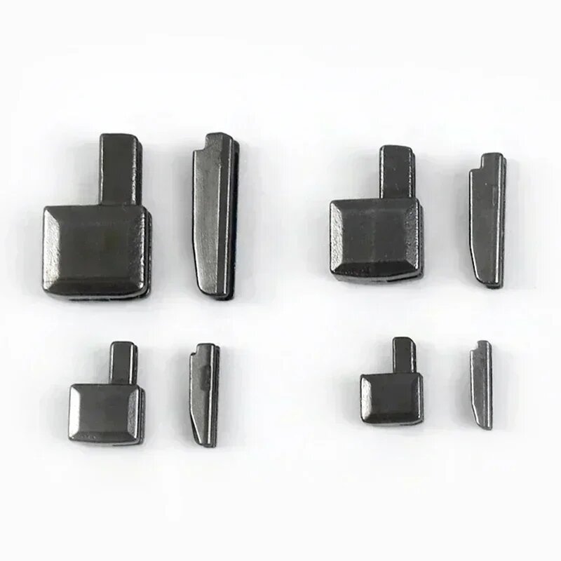 Фиксаторы молний Meetee 3# GunBlack 10шт