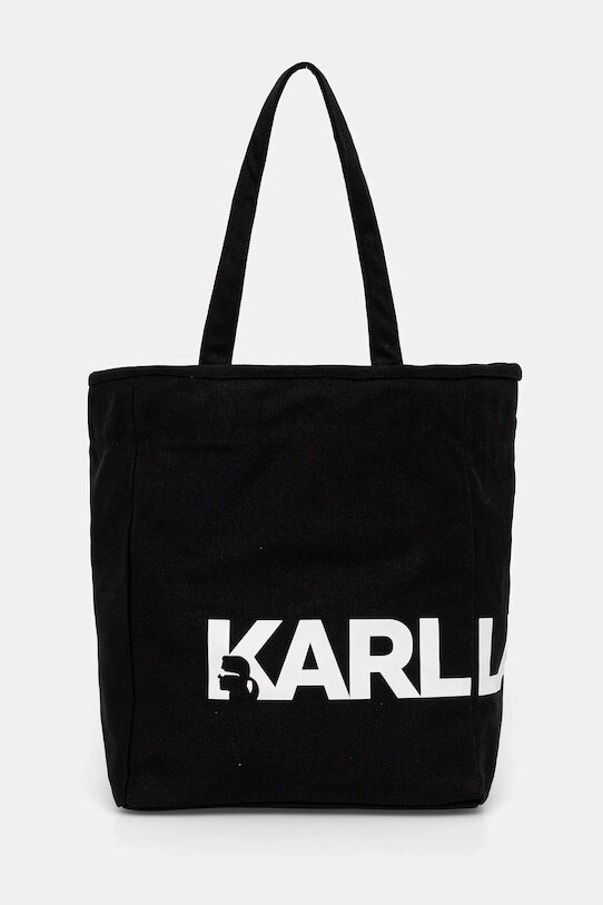Сумка Karl Lagerfeld K/ESSENTIAL B1W50050 - 28.5 х 35 х 17 см, цвет черный