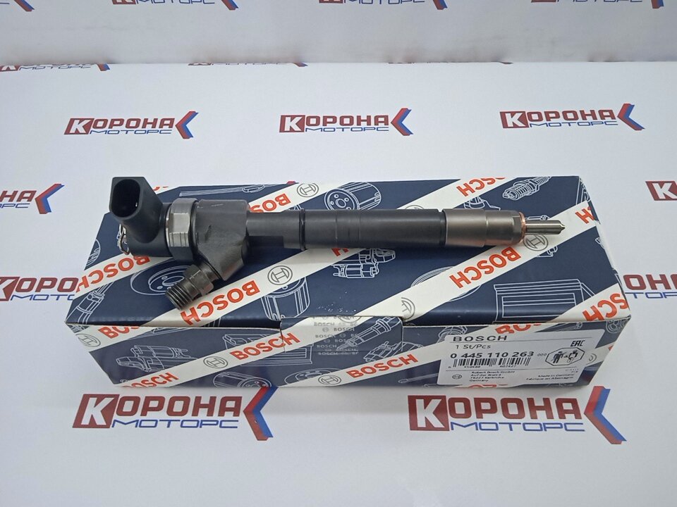 Топливная форсунка MB Vito Viano 2.2CDi 03 0445110263 " Bosch арт. 0445110263
