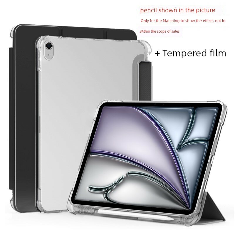 Подходит для Lenovo Xiaoxin ProGT, защитный чехол с полным покрытием, прозрачный, 11.1inch градусов, с отсеком для