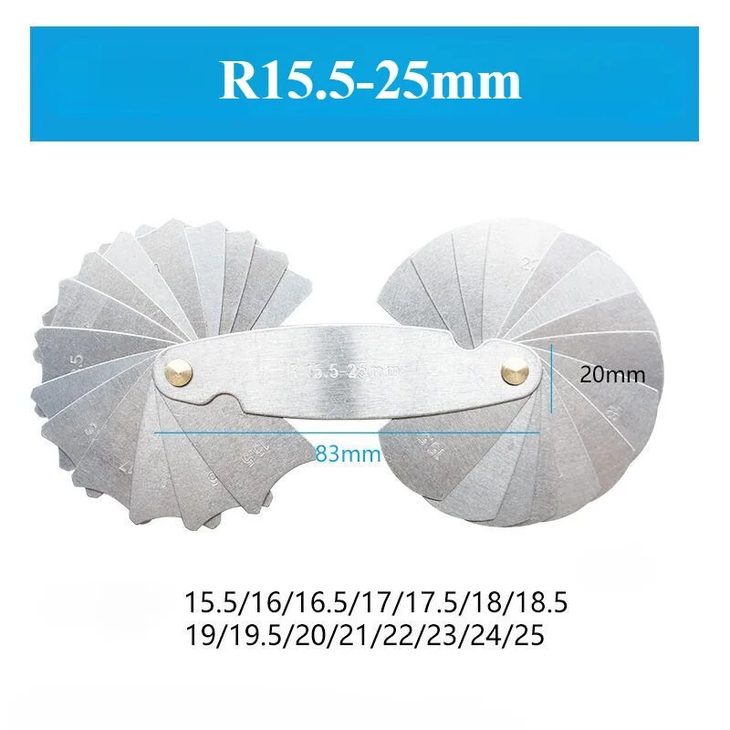 Измеритель радиуса R15.5-25мм XMSJ