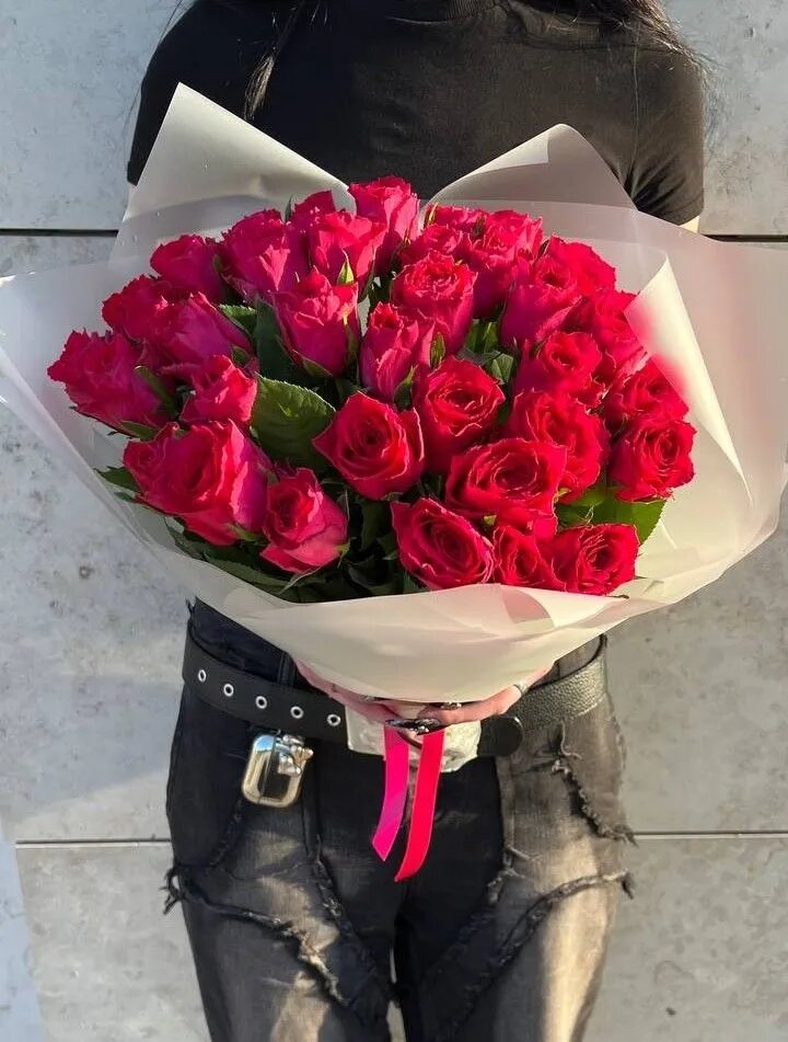 Decoriflora Альстромерия, цвет красный, голубой, 15 шт