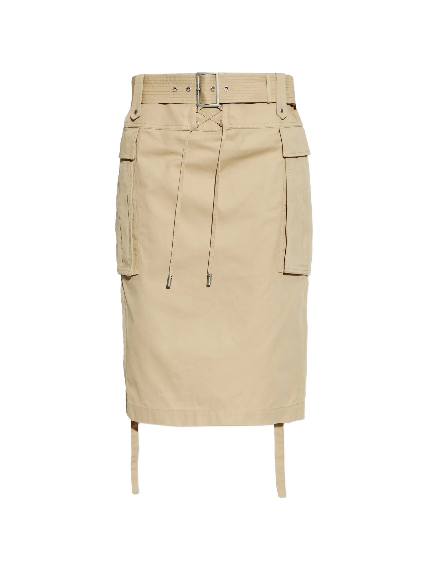 Юбка Belted midi cargo skirt