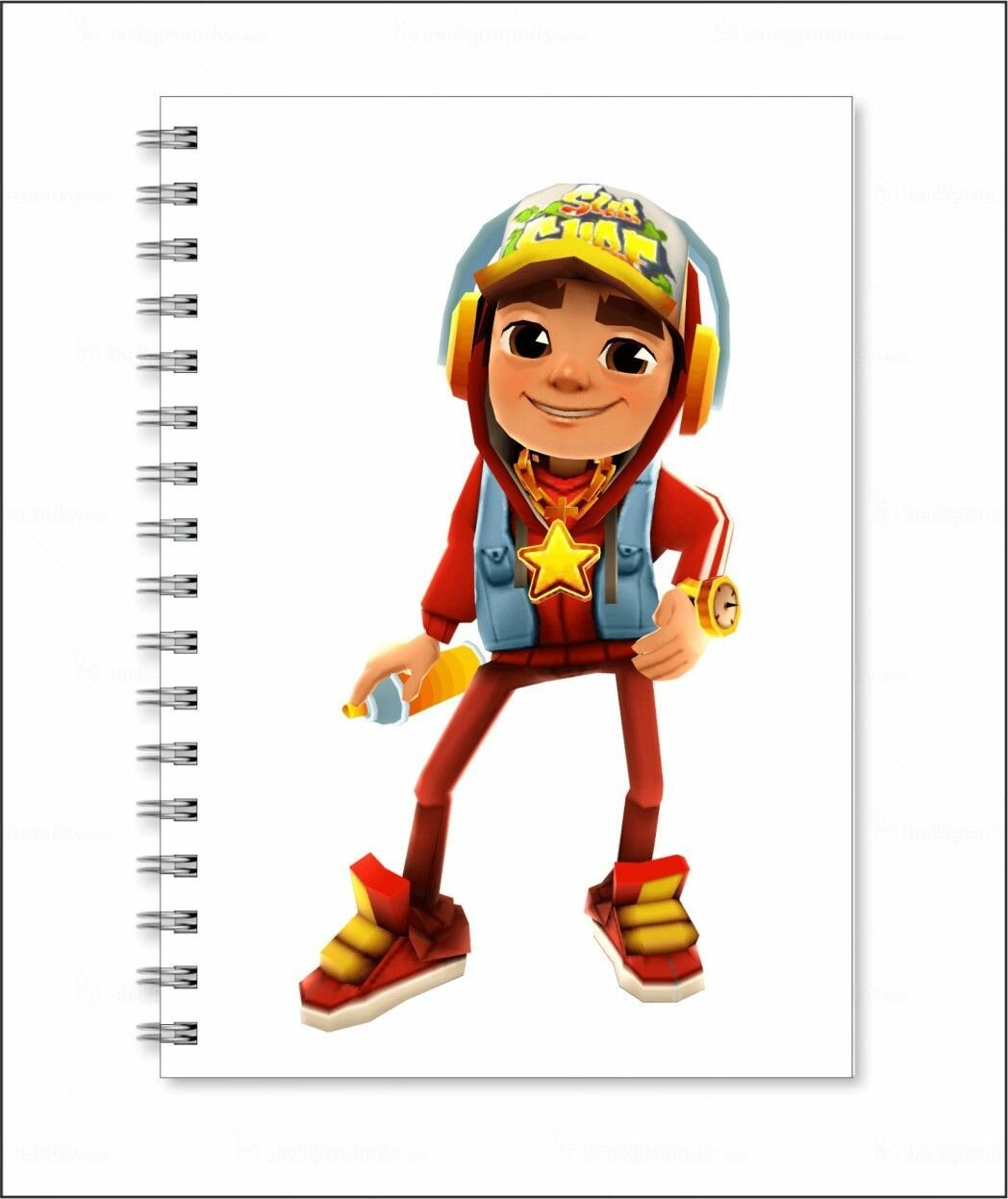 Тетрадь Subway Surfers