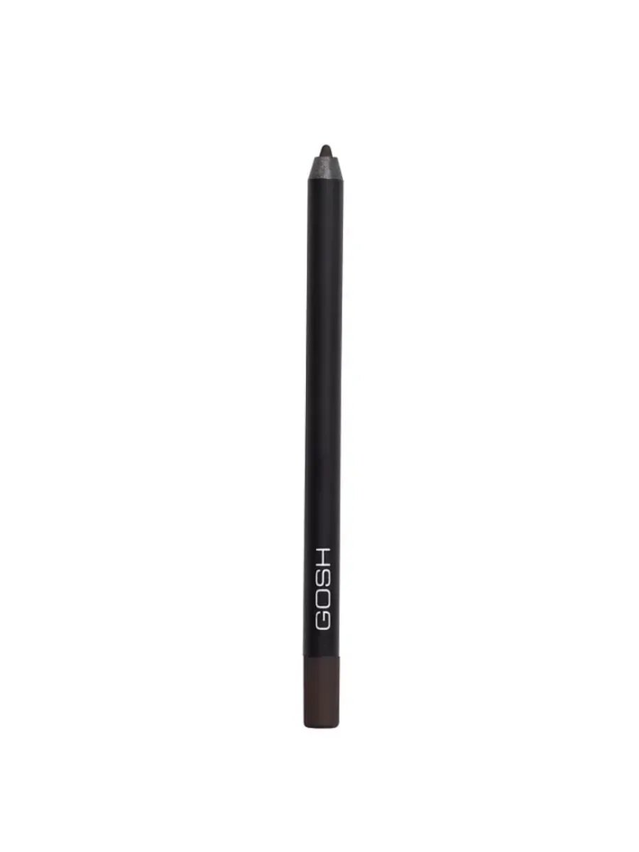 GOSH Карандаш для глаз водостойкий Velvet Touch Eye Liner Waterproof, Truly Brown, 1,2 г
