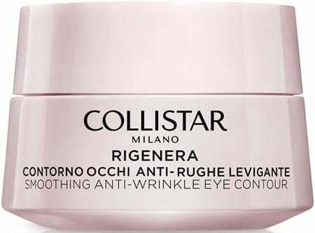Крем для глаз collistar rigenera smoothing anti-wrinkle eye contour, 15 мл