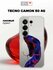 Силиконовый чехол на Tecno Camon 50 4G / Текно Камон 50 4G с принтом Иллюзорная ...