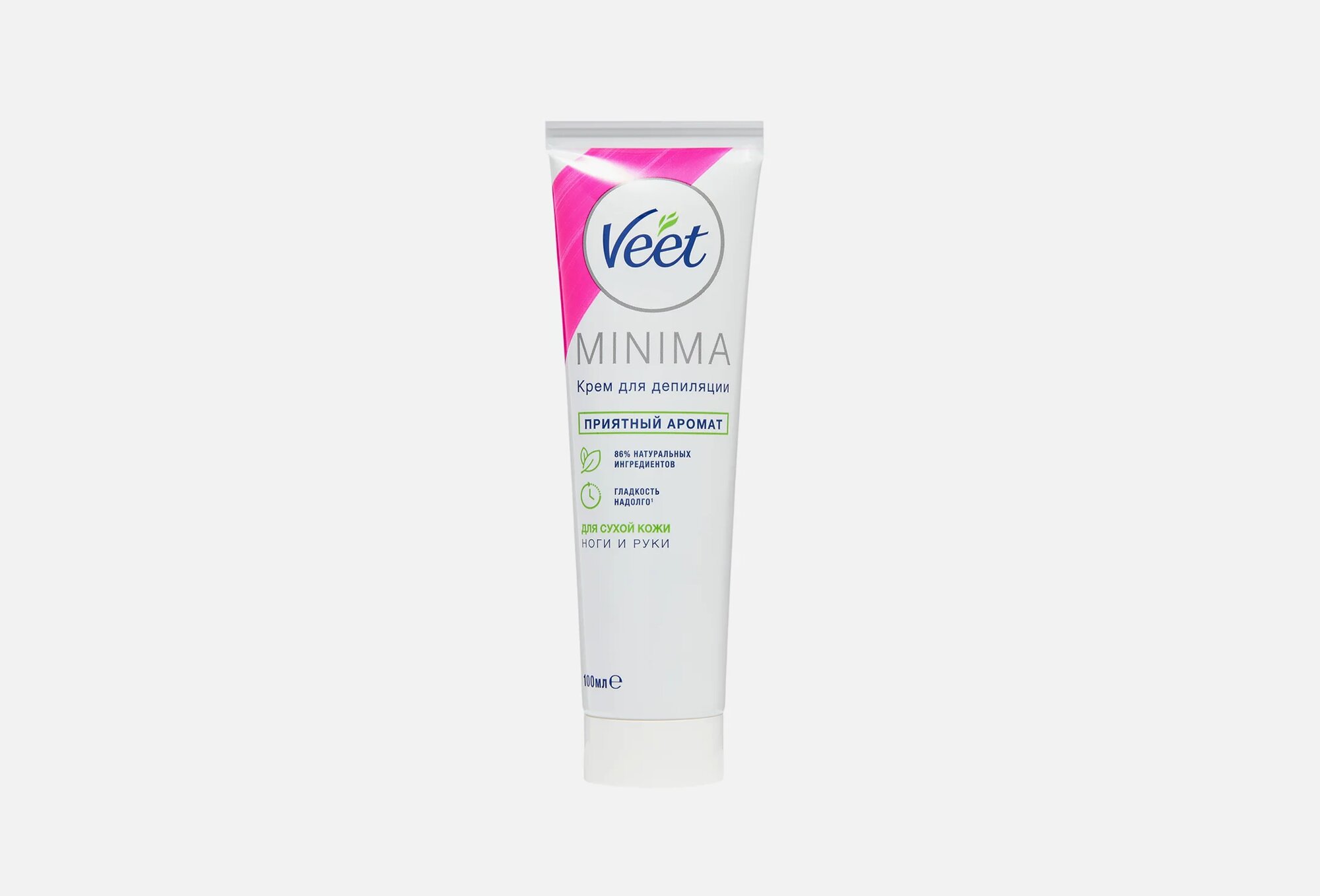Крем для депиляции Veet для сухой кожи, для удаления волос, увлажнение, 100 мл