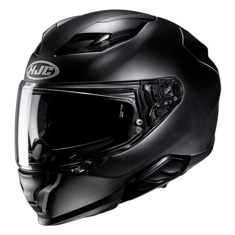 Мотошлем HJC F-71 SEMI FLAT BLACK. L. Черный-матовый
