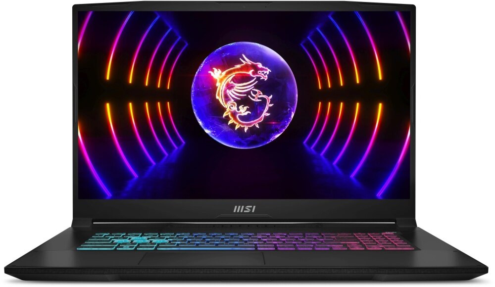 Ноутбук MSI Katana 17 B2RVEK-1618XRU Intel Core 5 210H/16Gb (2*8 D5)/SSD1Tb/RTX4050 6Gb (105W)/17.3"/IPS/FHD/1920x1080/144Hz/NoOS/RJ-45/Black/2.6kg