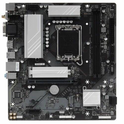 Материнская плата GIGABYTE B760M GAMING WIFI - LGA 1700, Intel B760, 2xDDR5-4800 МГц, 1xPCI-Ex16, 2xM.2, Micro-ATX