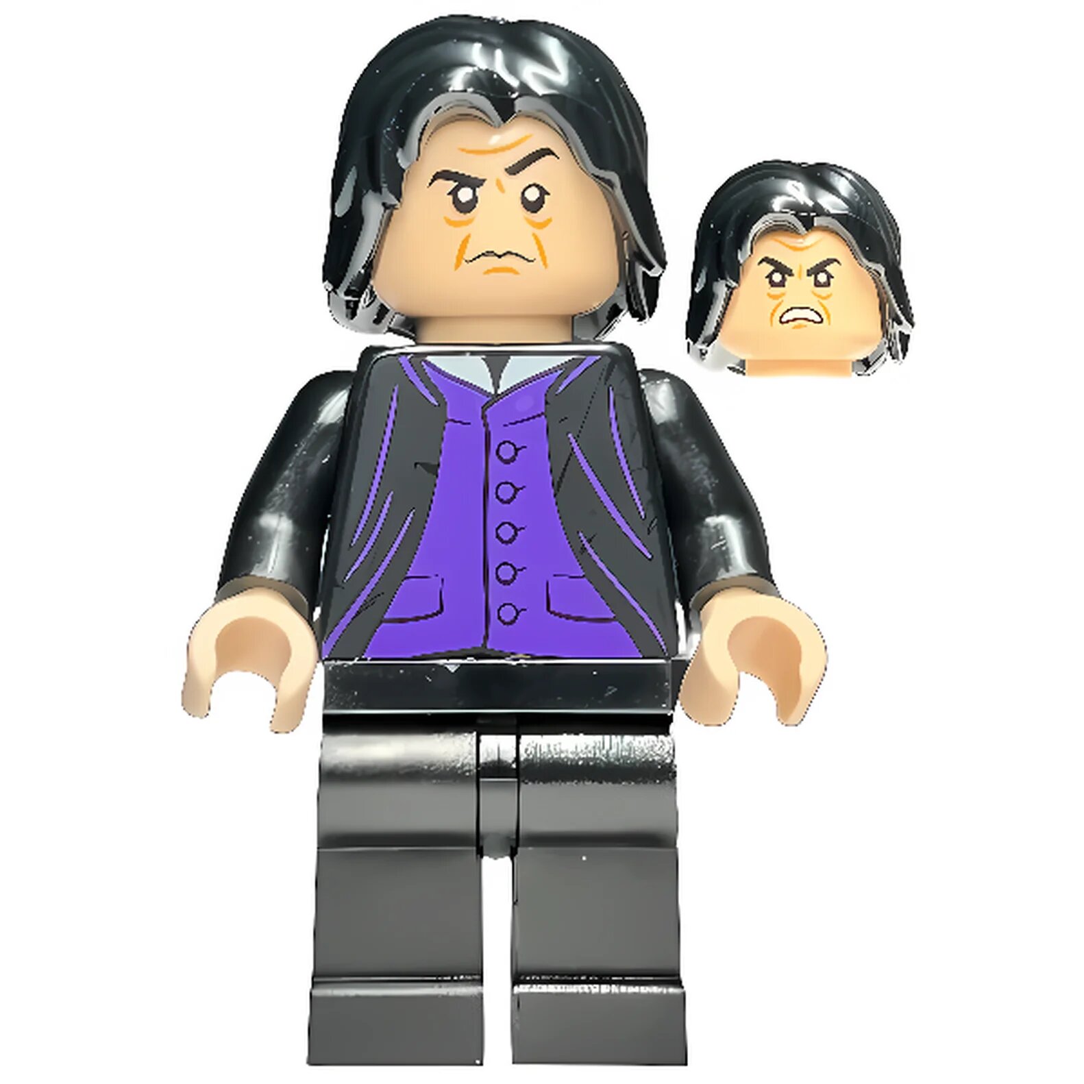 Минифигурка Lego Harry Potter Professor Severus Snape - Dark Purple Vest hp266 N
