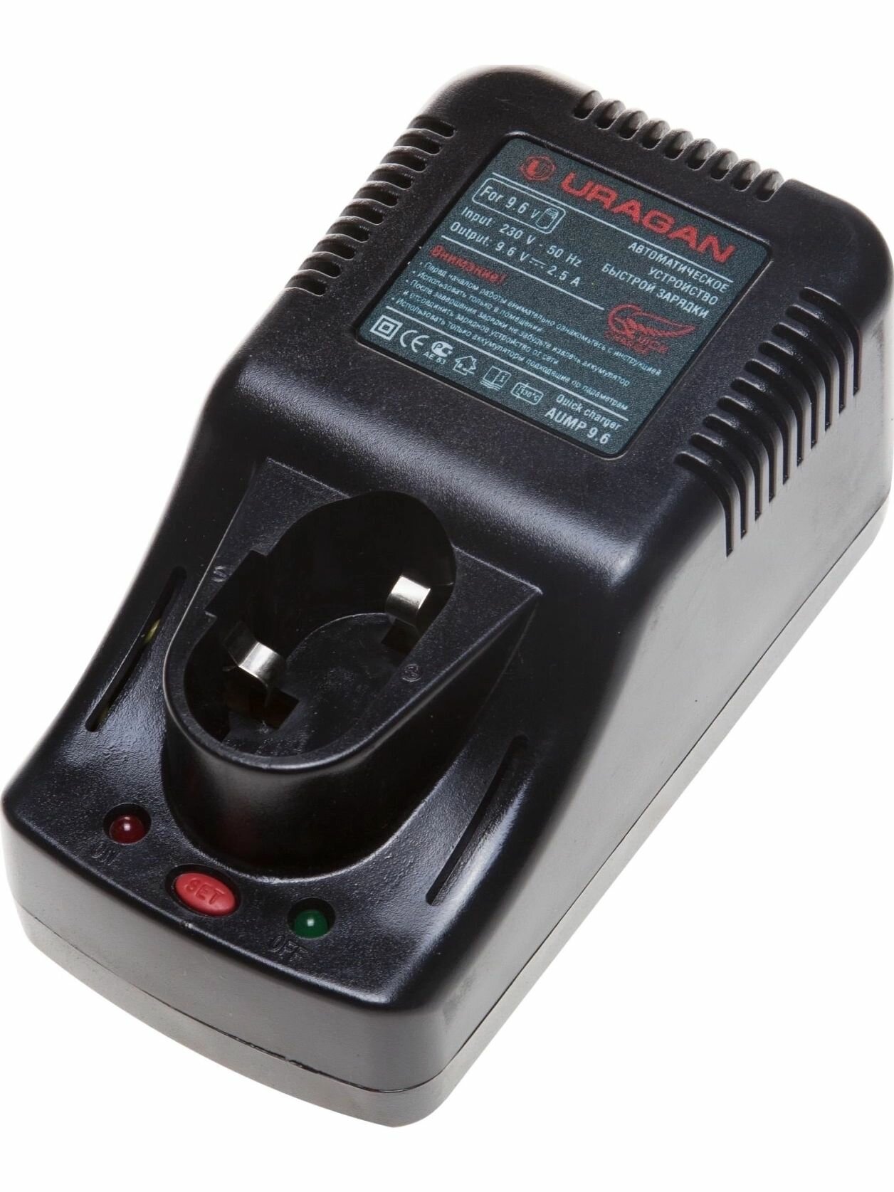 Зарядное устройство URAGAN 9.6В одночасовое
