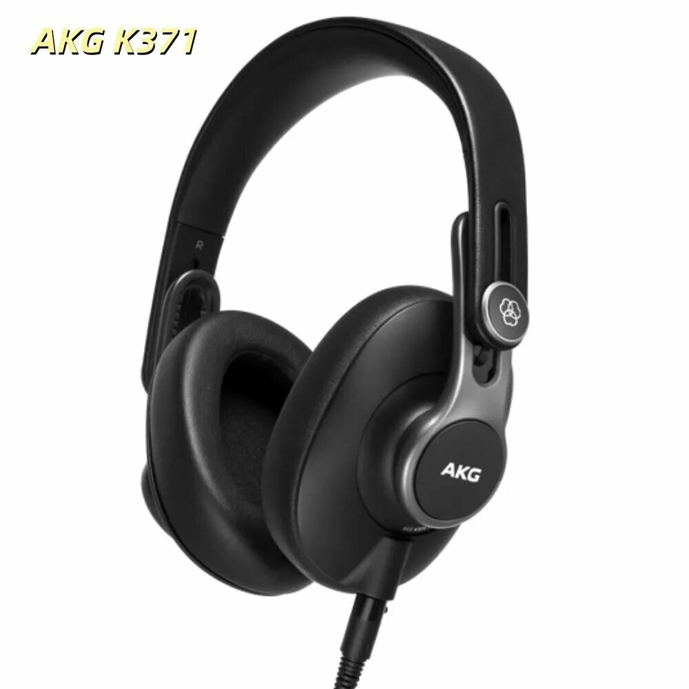 AKG Наушники проводные, 3.5 мм, 6.3 мм, черный матовый, светло-зеленый