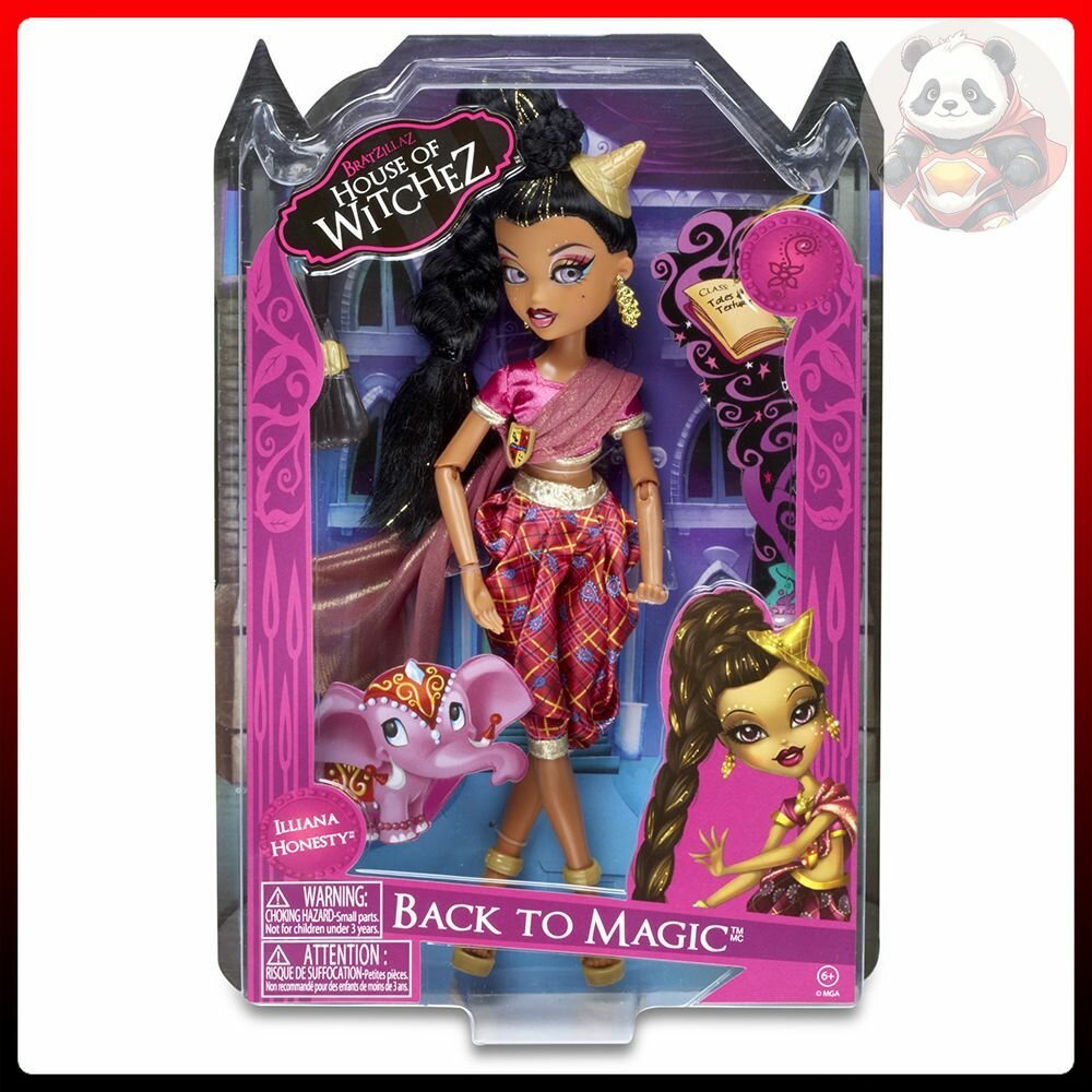 MGA Bratzillaz house of witchez Back To Magic Illiana Honesty Братц Модная кукла-ведьма, С одеждой и аксессуарами, Подходит для детей старше 6 лет