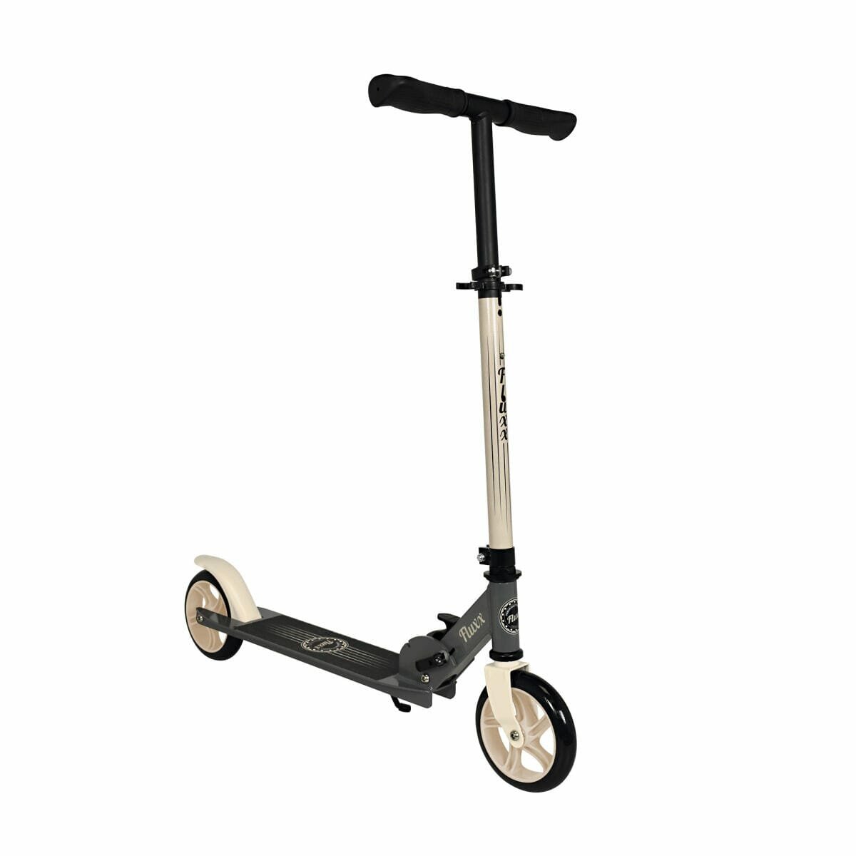 DECATHLON самокат decathlon fluxx city, серый, бежевый