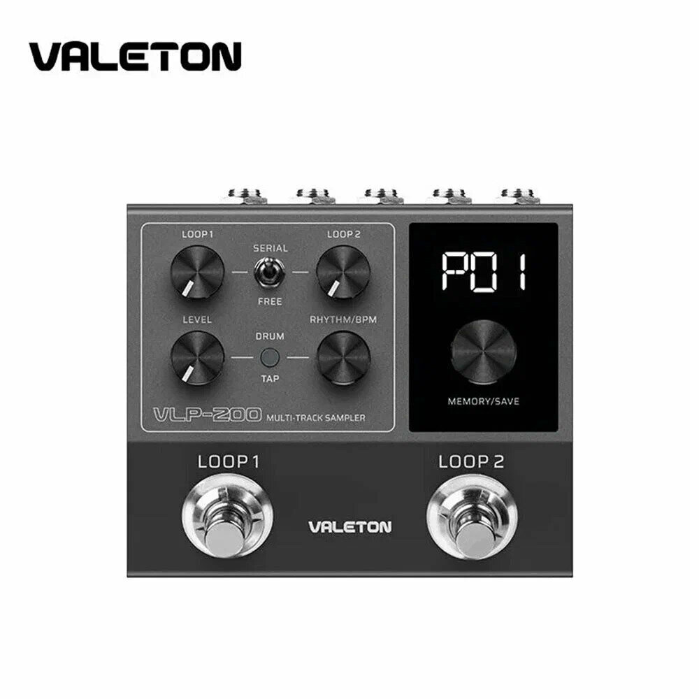 VALETON VLP-200 стерео педаль для гитары Dual Looper
