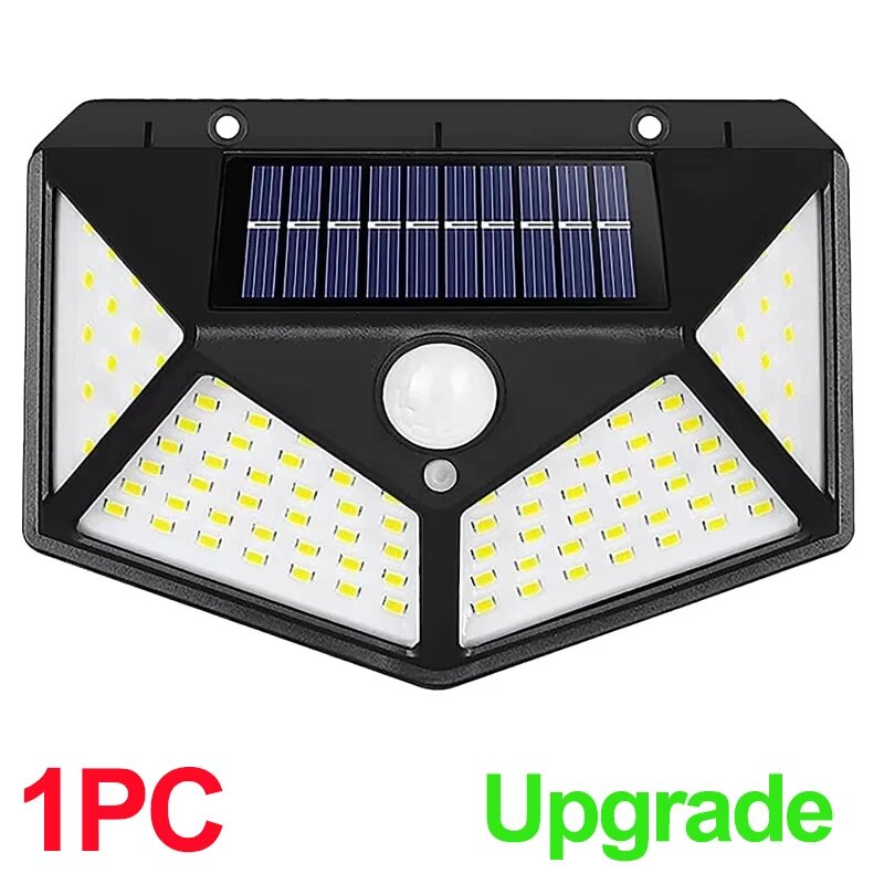 Солнечный прожектор 100 LED Upgrade, IP65