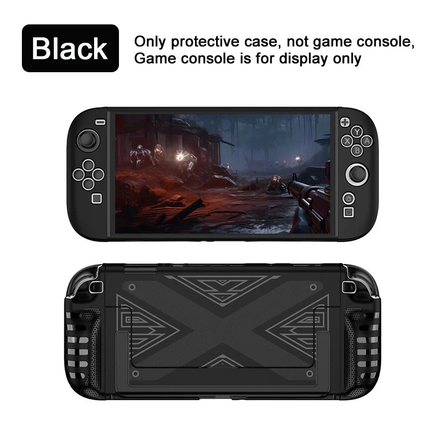 Противоударный чехол для Nintendo Switch 2 Черный, Black