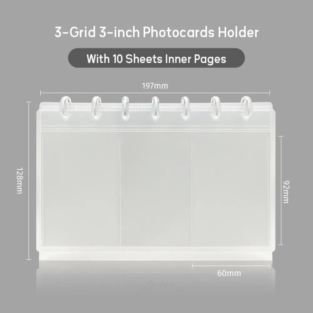 Фотоальбом для фотокарточек 3-Grid 3-inch, Цвет: 03