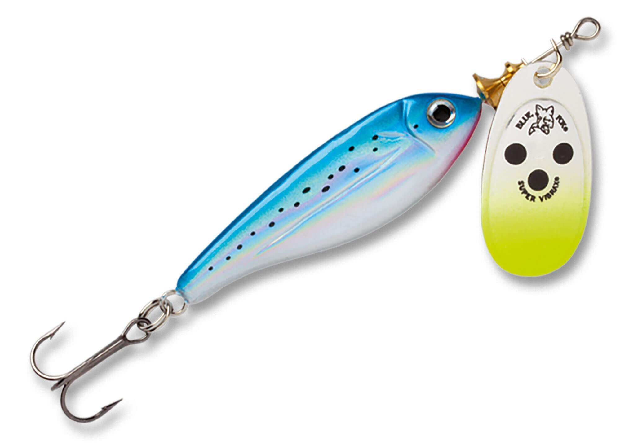 Блесна вращающаяся BLUE FOX Minnow Super Vibrax 2 SB 9гр.