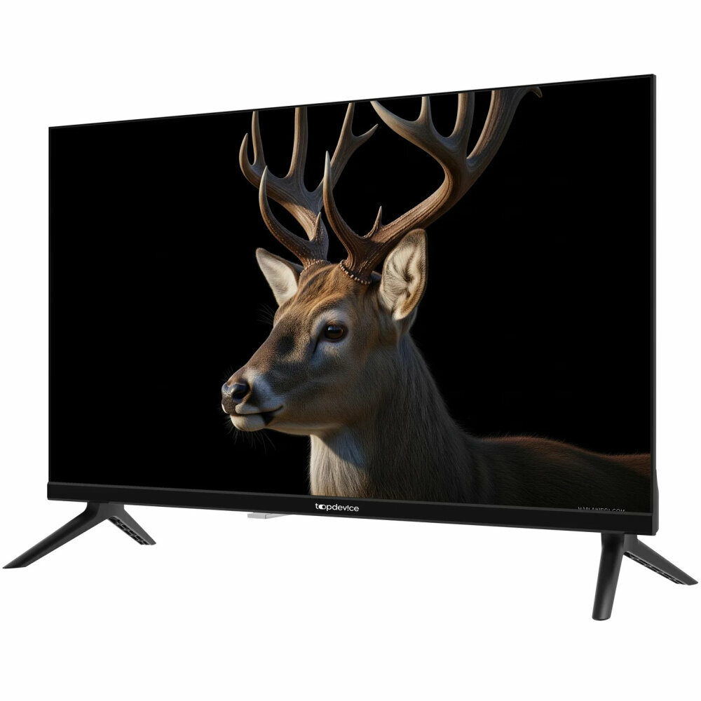 Телевизор 24 Topdevice TDWC24BH3260V Yandex черный