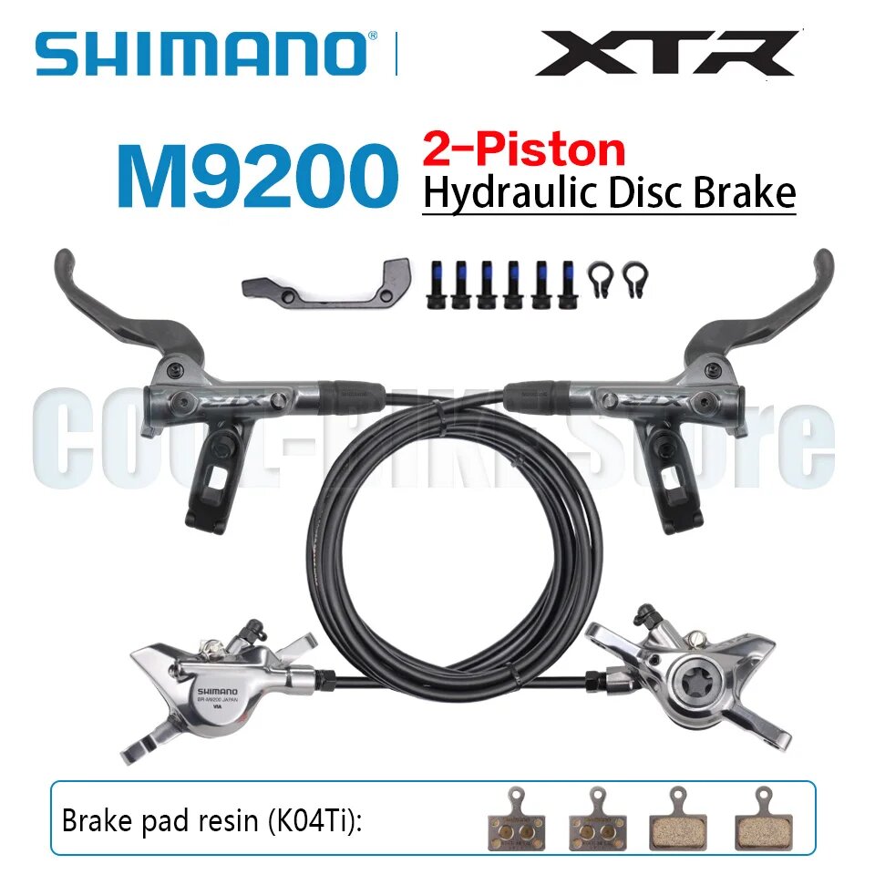 Тормоза Shimano XTR M9200 M9220 для горных велосипедов M9200 K04ti