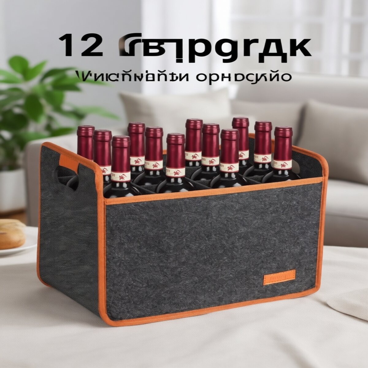 Сумка органайзер для бутылок