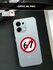 Чехол на Oppo A6 Pro / Оппо A6 Про с принтом Отменяющий знак 67, прозрачный