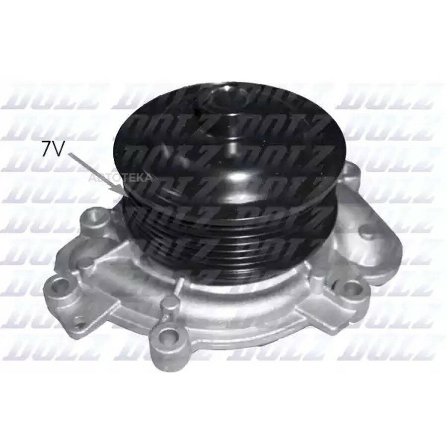 Помпа водяная пр-во Испания DOLZ M231 MB W204, W211, W212, W251, SPRINTER OM 642.910, OM642.896, OM642.992, OM642.993