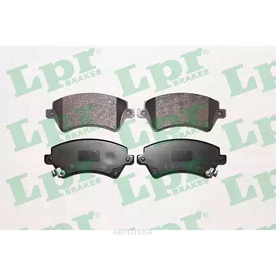 Колодки тормозные TOYOTA COROLLA (E12) 1.4/1.6/1.8/2.0 00>02/02> передние LPR 05P1002