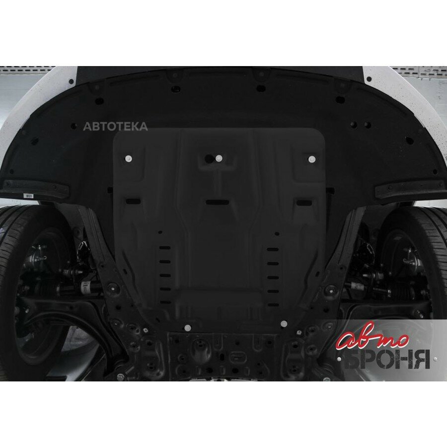 Защита картера и КПП (+ крепеж) автоброня 111028601 HYUNDAI Sonata (DN8), KIA K5 2.0/2.5 19->