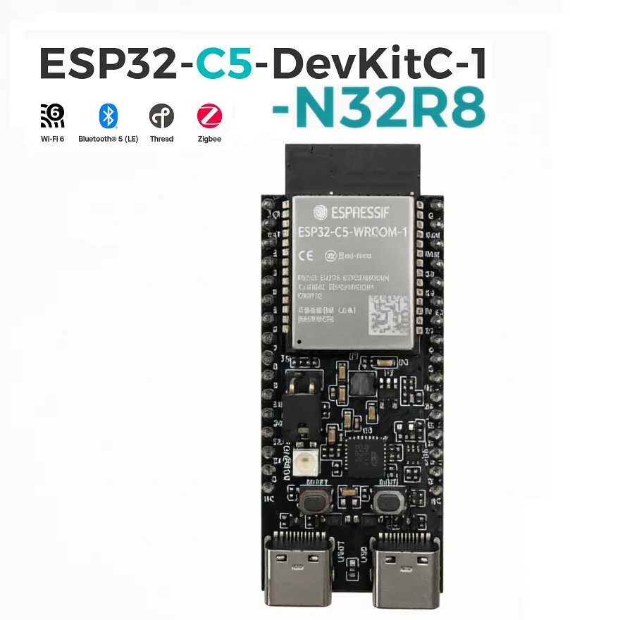 Модуль ESP32-C5-DevKitC-1-N32R8 — фото 1